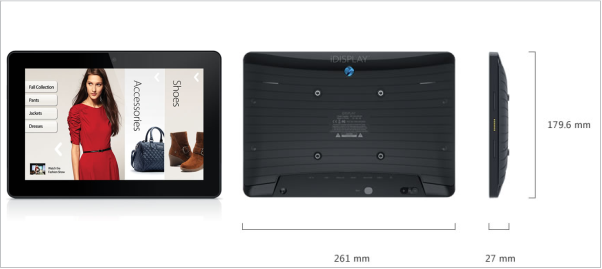 Digital display TAB-10 . Tableta iDisplay